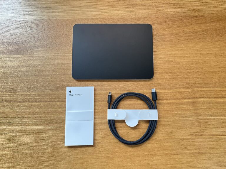 Magic Trackpad 3 ブラックレビュー！変更点とメリット・デメリット | シキログ